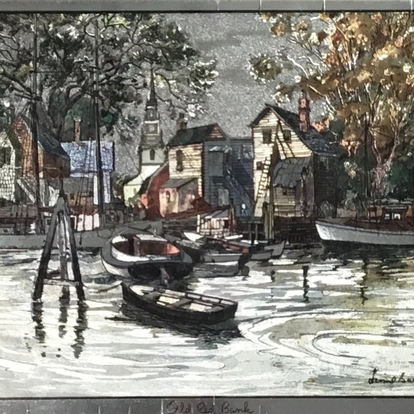 Lionel Barrymore | Art | 97s Lionel Barrymore Old Red Bank Signed Foil ...
